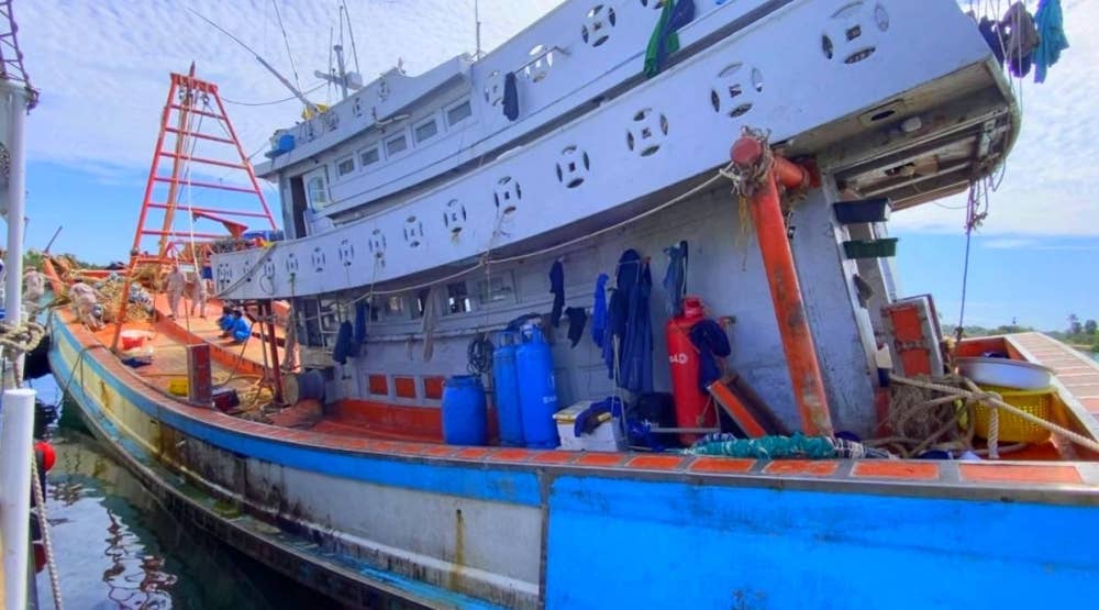 Empat bot, 31 nelayan Vietnam ditahan curi hasil laut