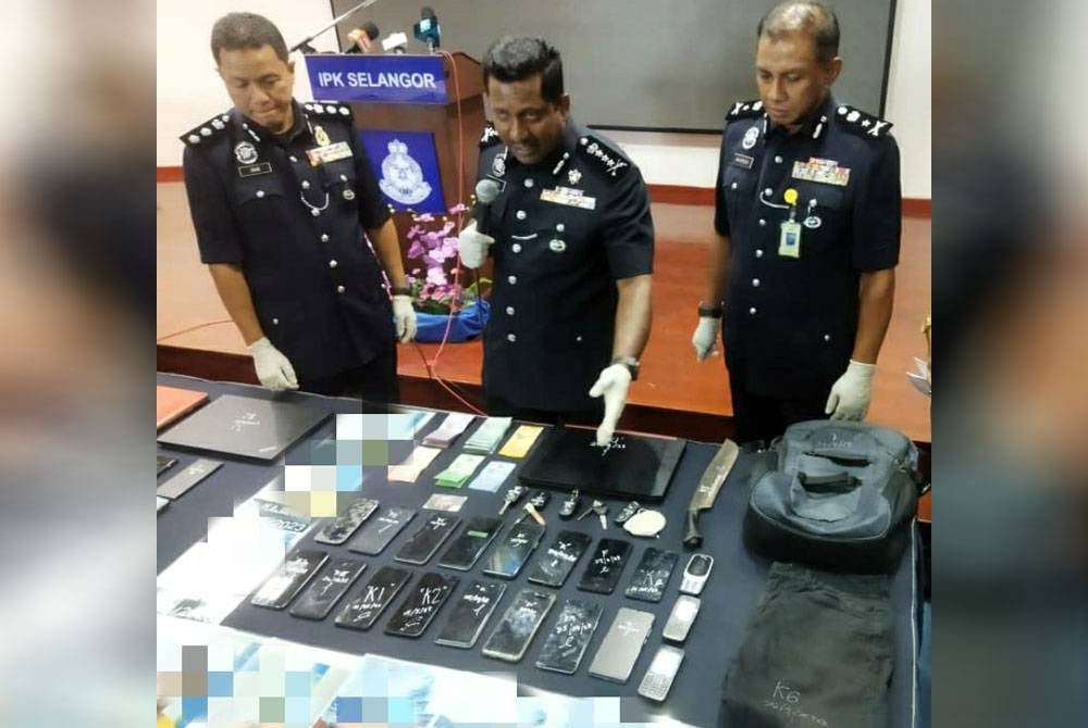 13 suspek kes pecah rumah diberkas