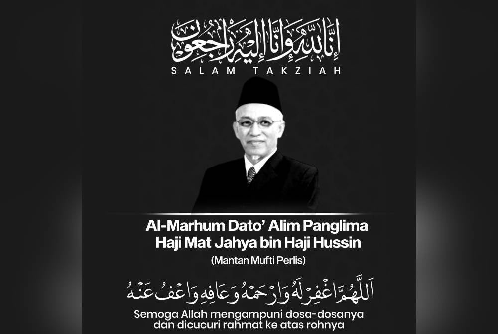 Bekas Mufti Perlis meninggal dunia