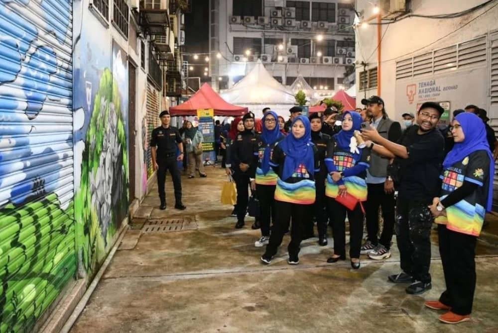 Ruang niaga, mural hidupkan uptown MPAJ