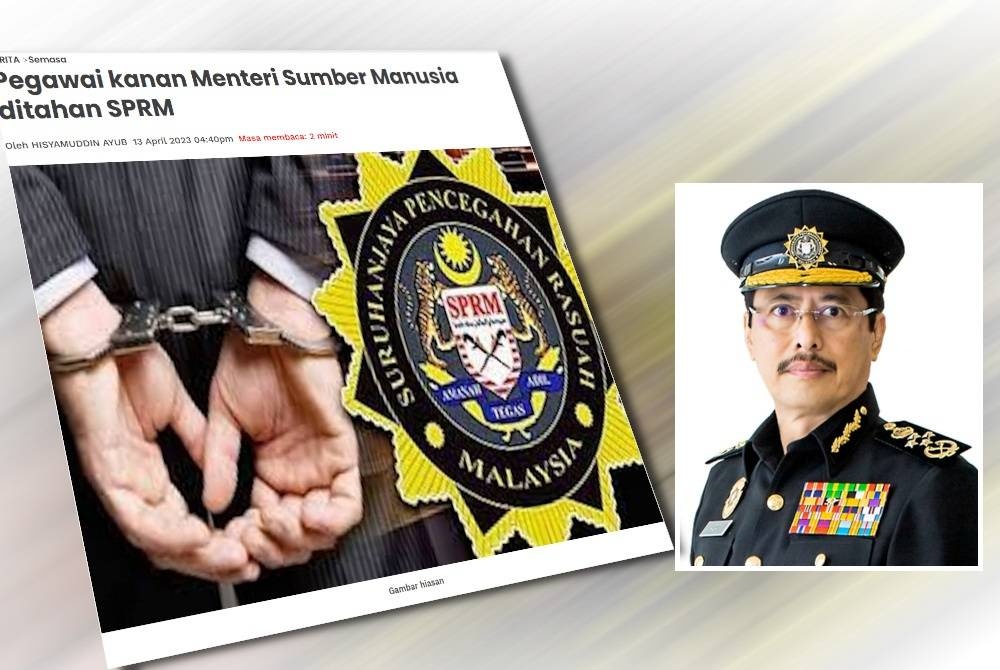 Kes pegawai kanan Menteri Sumber Manusia di peringkat akhir Kes pegawai kanan Menteri Sumber Manusia di peringkat akhir