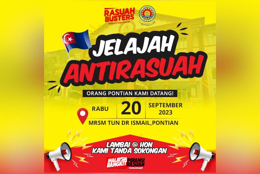 Jelajah Antirasuah Rasuah Busters X Mara, kini kembali