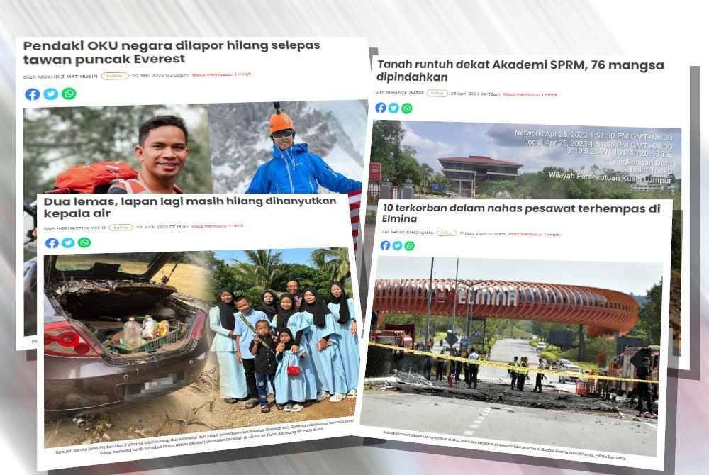 Throwback 2023: Tragedi yang tidak diduga