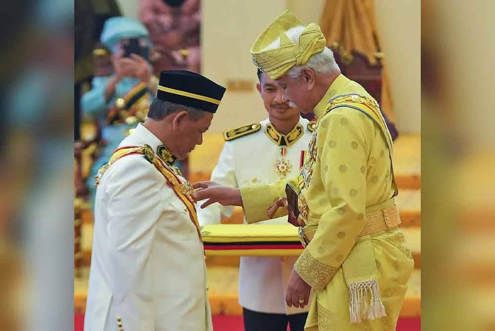 Aminuddin terima gelaran Datuk Seri Utama