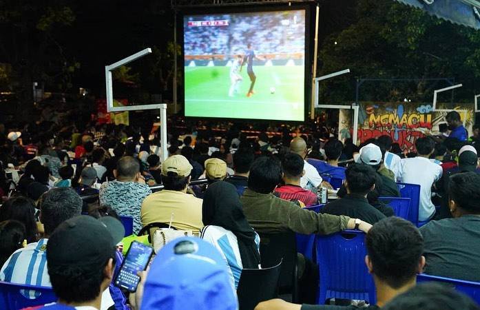 Restoran Hakim sedia skrin layar besar sepanjang Piala Asia 2023