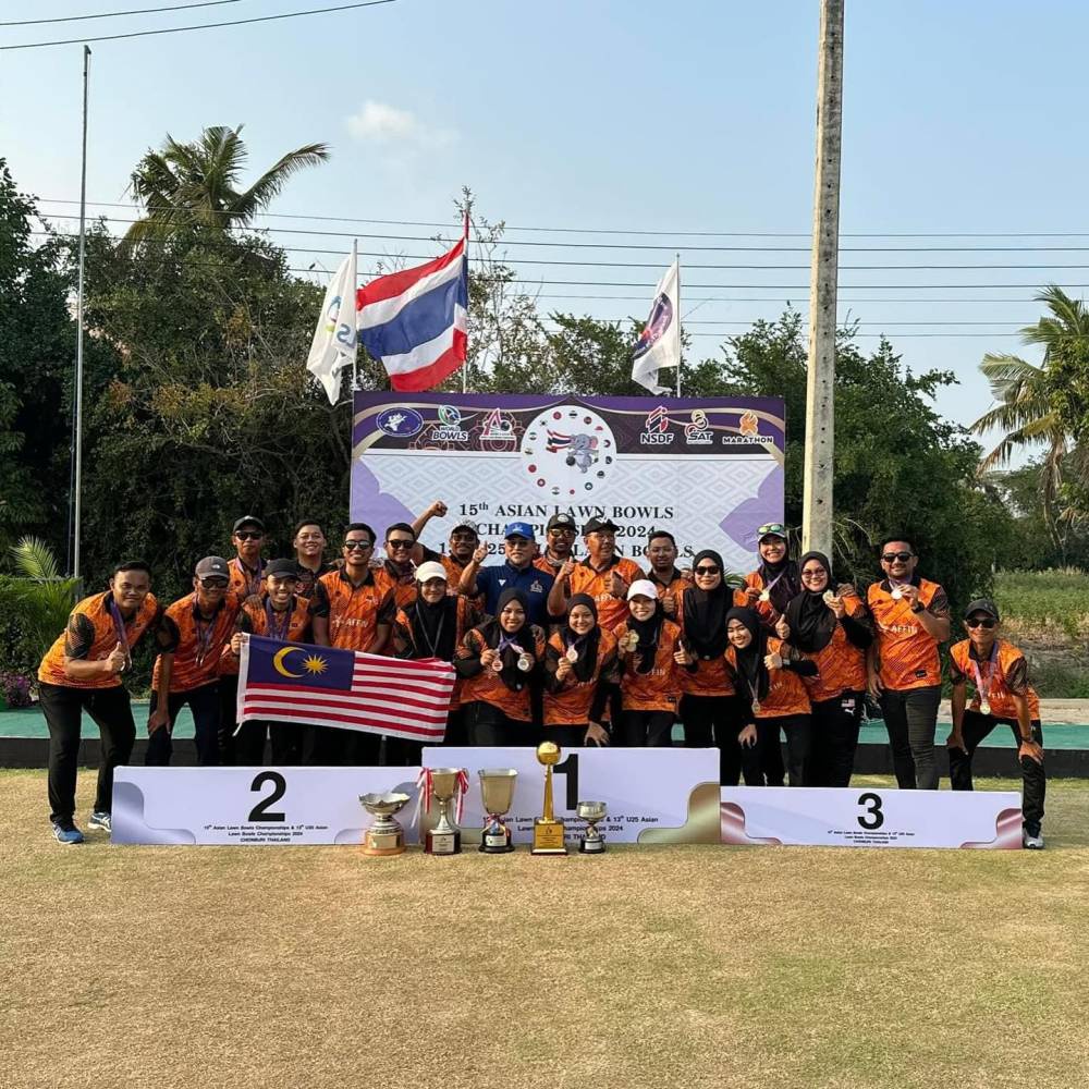 Malaysia kekalkan kejuaraan Kejohanan Boling Padang Asia ke-15