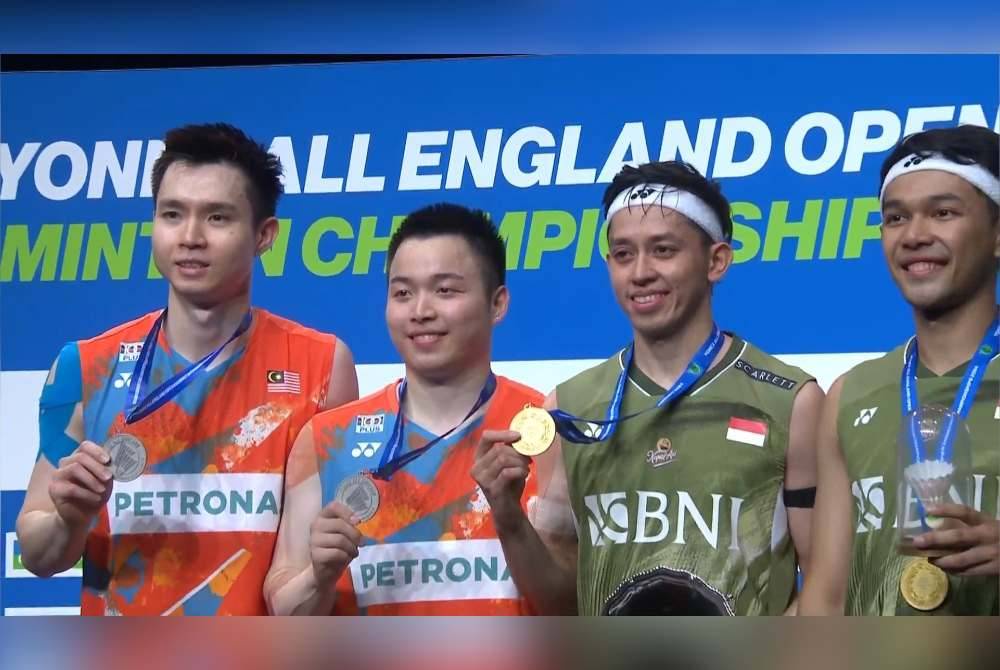 Aaron-Wooi Yik naib juara Seluruh England