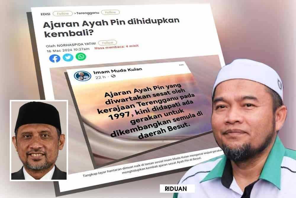 Tiada gerakan hidupkan ajaran Ayah Pin di Pahang