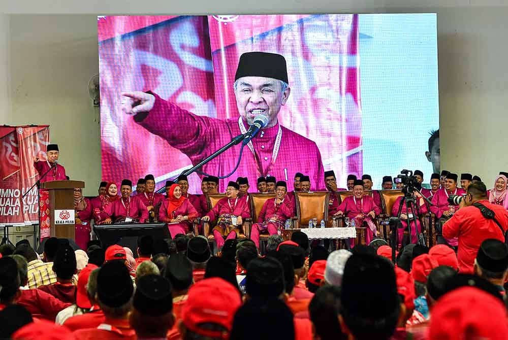 PRK medan latihan keserasian parti dalam Kerajaan Perpaduan - Ahmad Zahid
