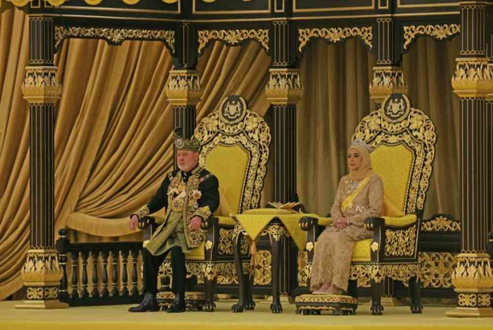 Ikrar Sultan Ibrahim sebagai Yang di-Pertuan Agong ke-17