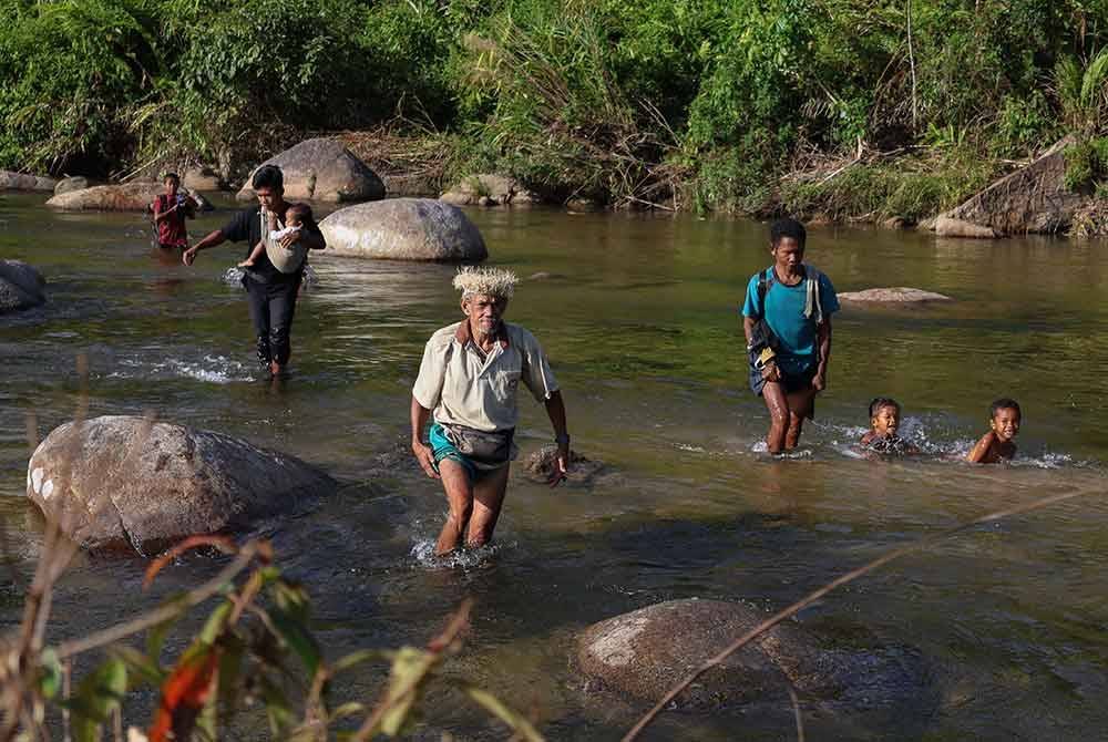 Orang Asli Pos Gob mohon jambatan gantung, demi keselamatan seberangi ...