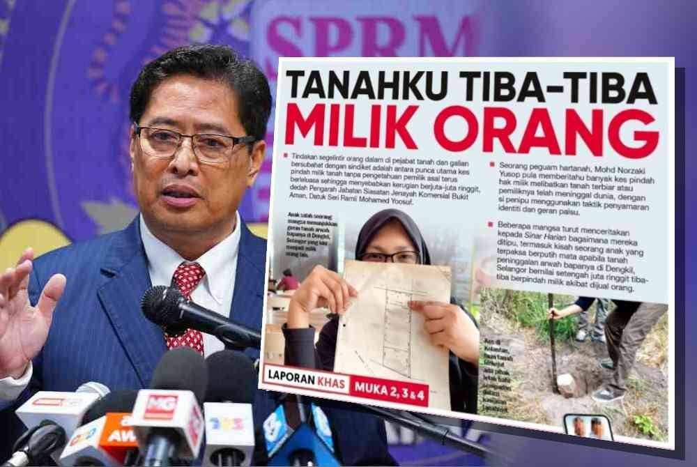 SPRM siasat 'orang dalam' kes tipu tukar milik tanah di Johor