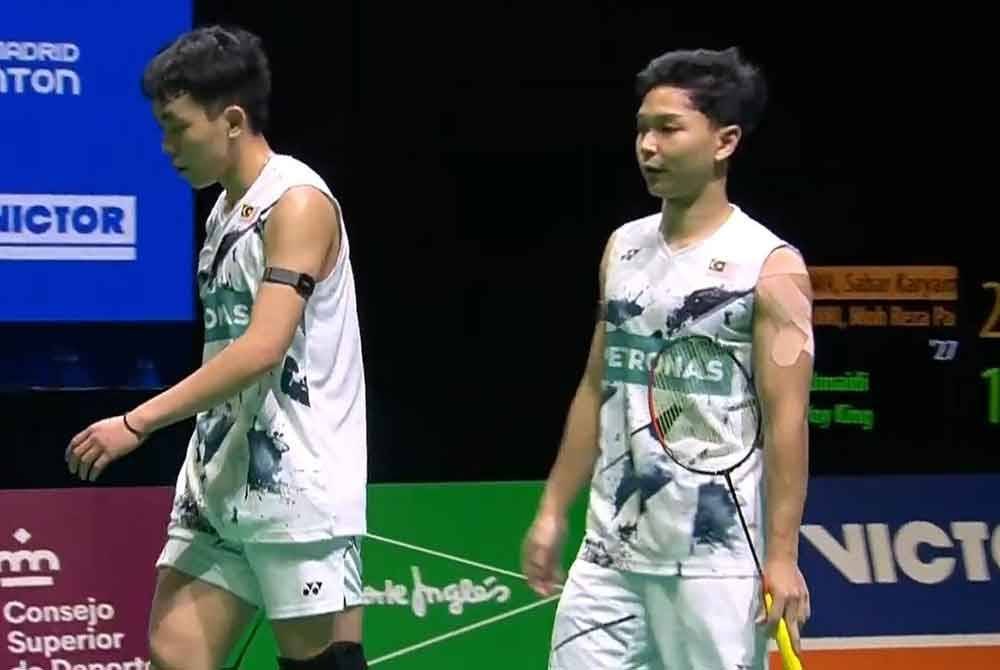 Cabaran Arif Junaidi-Roy King terhenti separuh akhir Orleans Masters