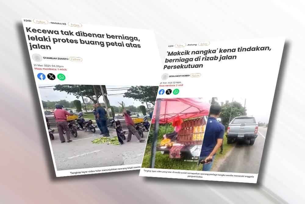 Pak cik petai, mak cik nangka dan abang penguat kuasa