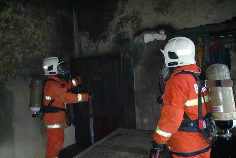 Sempat selamatkan diri sebelum api merebak