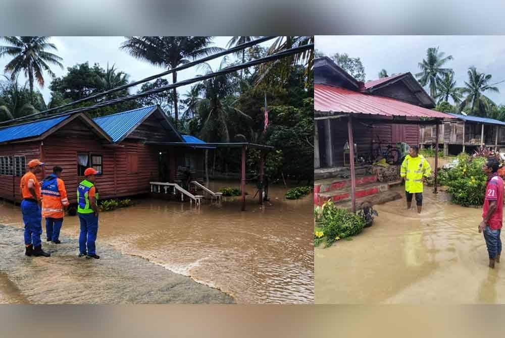 Hujan lebat, empat rumah terjejas akibat banjir
