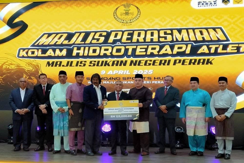 MSN Perak miliki kolam hidroterapi bernilai RM1.92 juta
