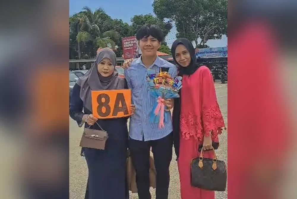 Kasih sayang dua ibu, doa keluarga rahsia raih 8A