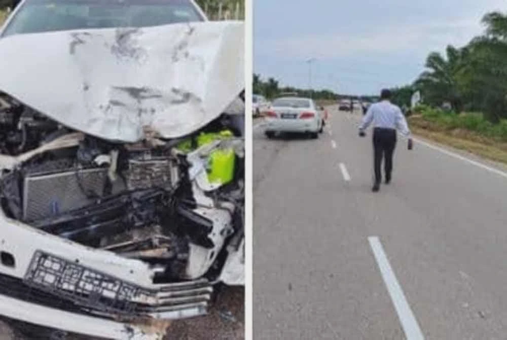 Dua pelajar maut motosikal bertembung kereta