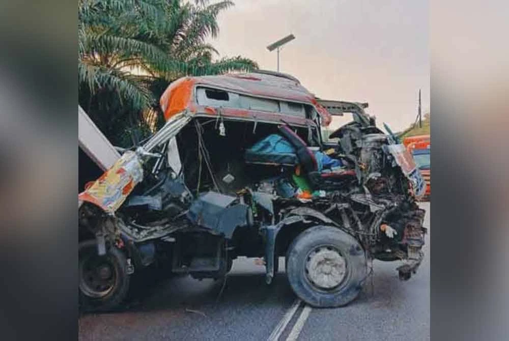 Pemandu lori 'lalok' dadah rempuh dua kenderaan