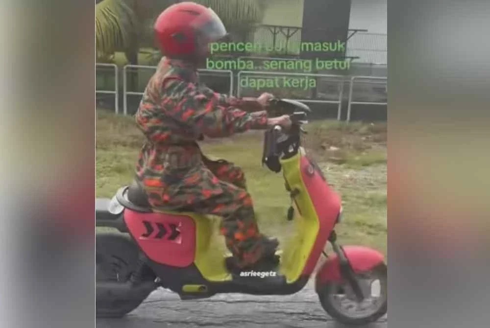 Sarjan Alang kini jadi 'Abang bomba'