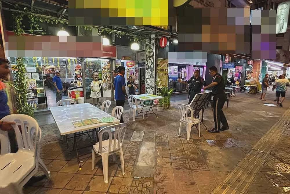 DBKL sita barang perniagaan halang laluan pejalan kaki