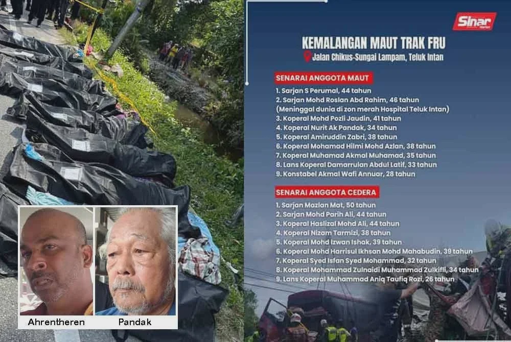 Belum reda kehilangan cucu, anak pula pergi – Bapa anggota FRU maut