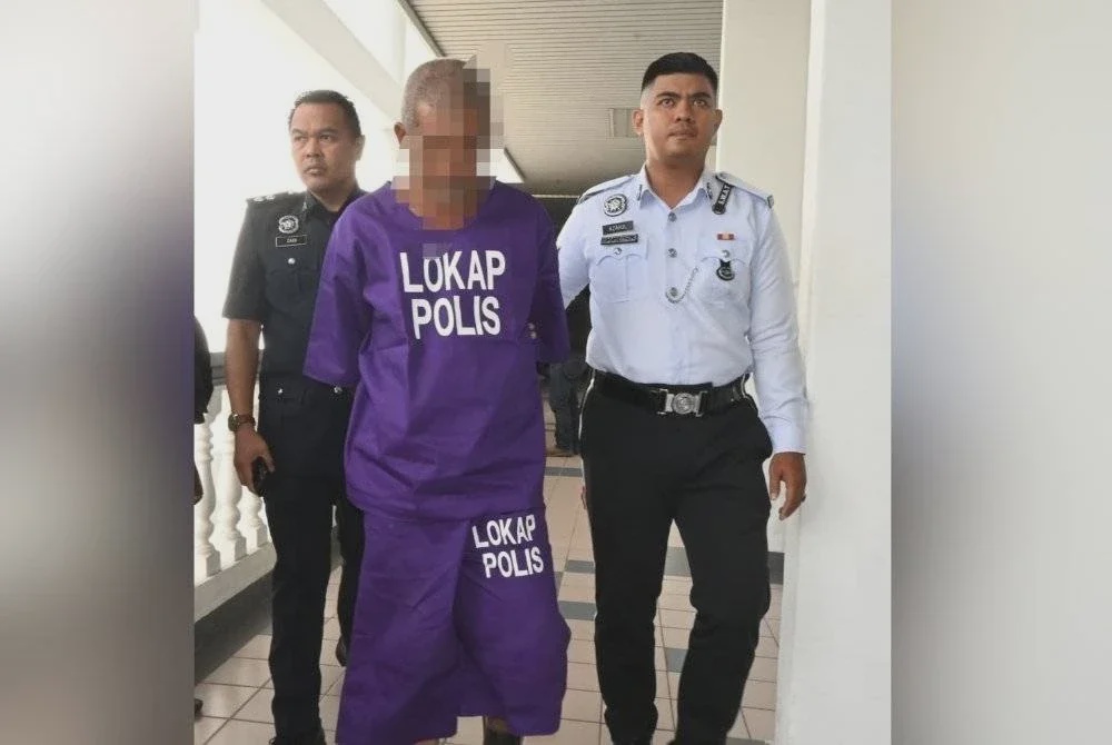 Pemandu lori simen gilis warden penjara direman empat hari