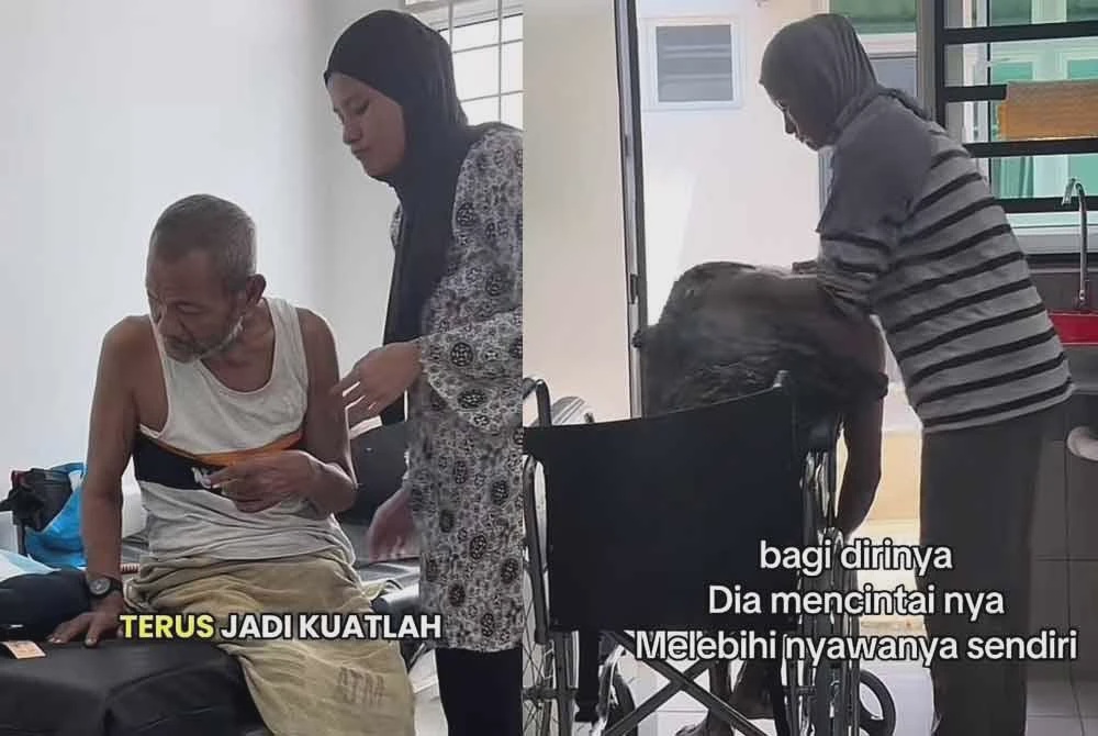 Wanita sanggup berhenti kerja, jual sambal demi jaga bapa angkat uzur