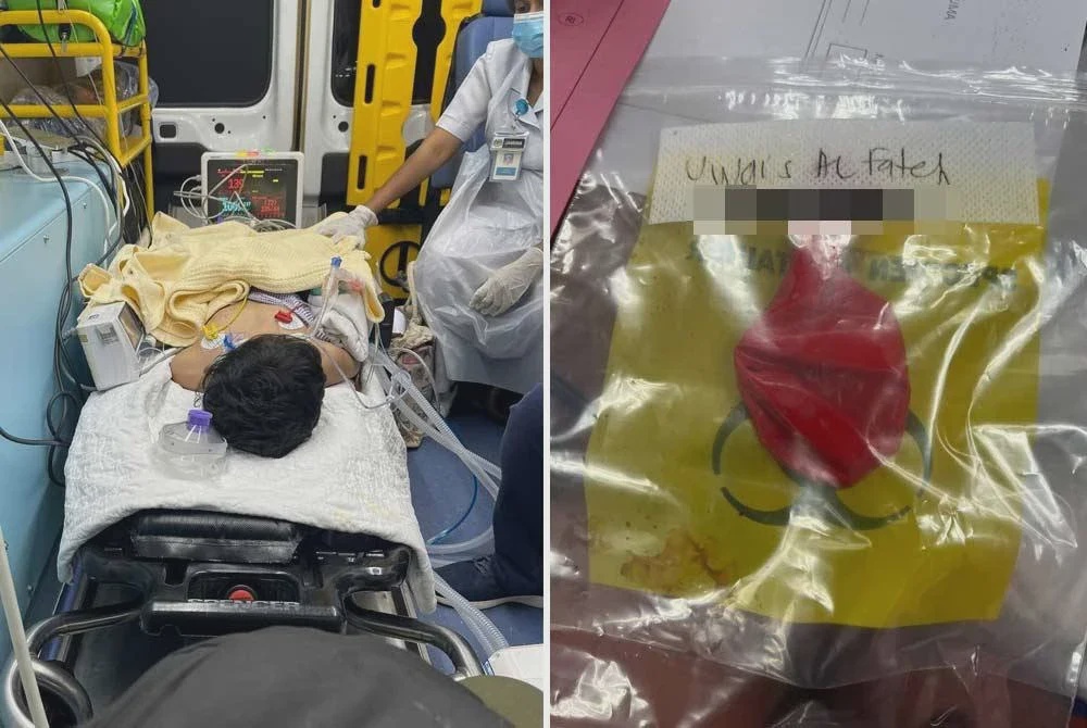 Degupan jantung terhenti, muka jadi biru gara-gara belon