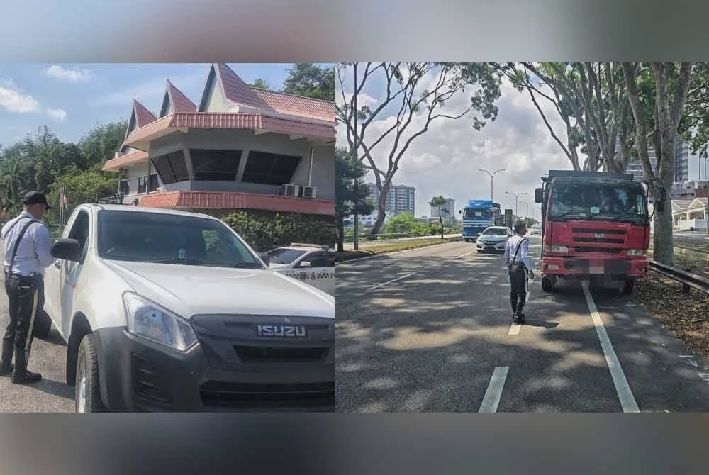 Pemandu lori mabuk, positif dadah dan 'superman' ditahan