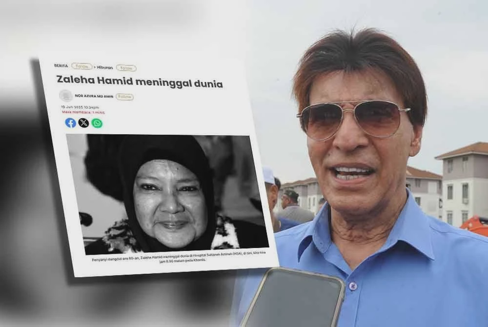 Pemergian Zaleha Hamid satu kehilangan besar dunia seni - DJ Dave