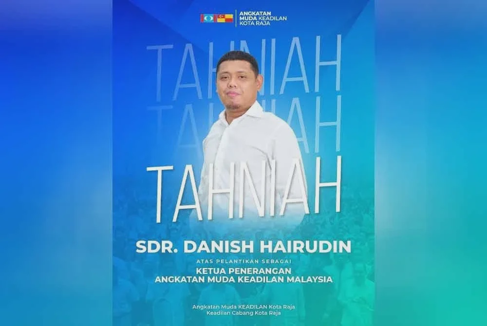 Danish Hairudin dilantik Ketua Penerangan AMK Malaysia
