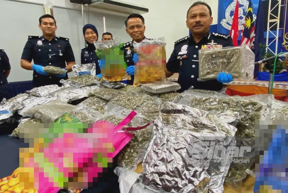 [VIDEO] Suami isteri dalang sindiket dadah RM3.1 juta tumpas di Kelantan