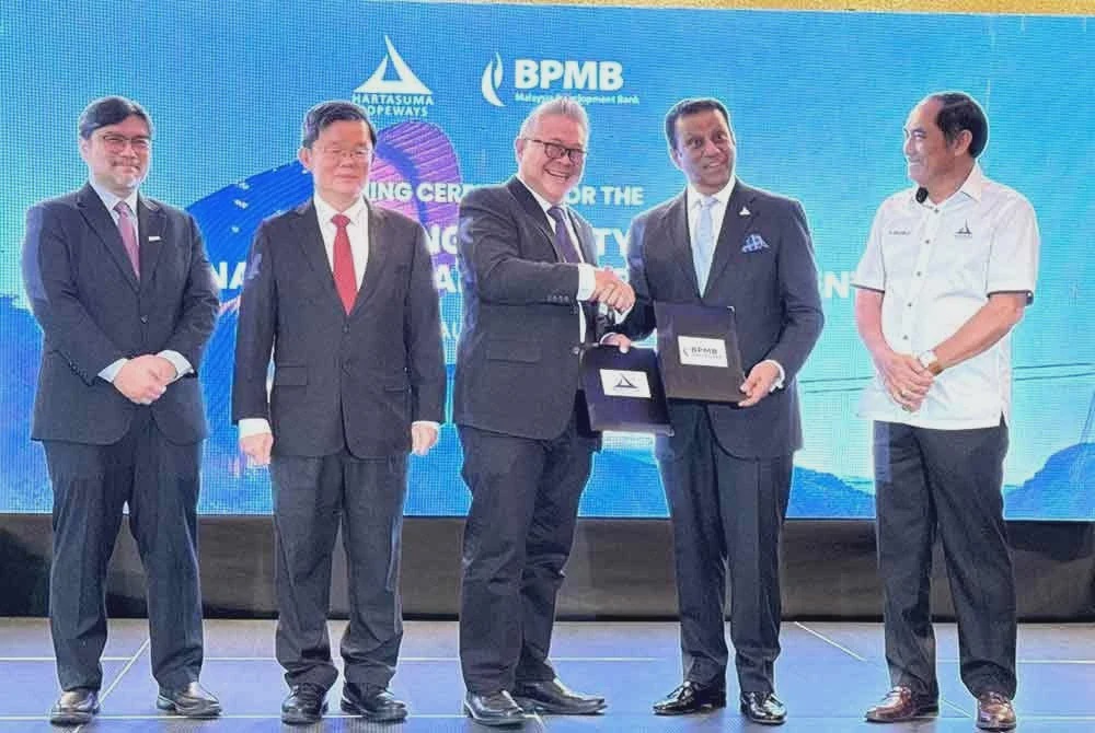 BPMP sedia pembiayaan RM367.2 juta Projek Kereta Kabel Pulau Pinang