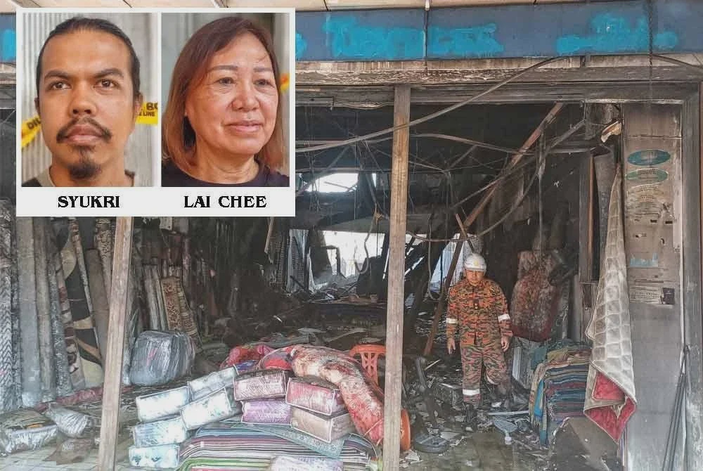 Perabot antik berusia 100 tahun dibawa dari China musnah