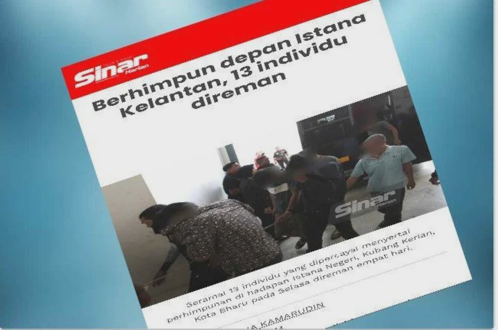 Lima termasuk dua bekas pengikut Ayah Pin himpun depan istana positif dadah