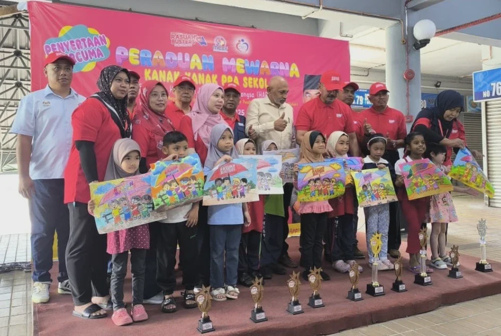 Pertandingan mewarna simbol perjuangan perang rasuah, selamatkan negara