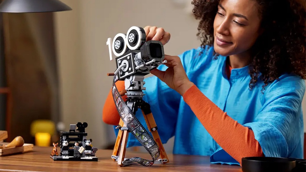 LEGO's Disney 100 Tribute To Walt Disney Is A Building Brick Vintage ...