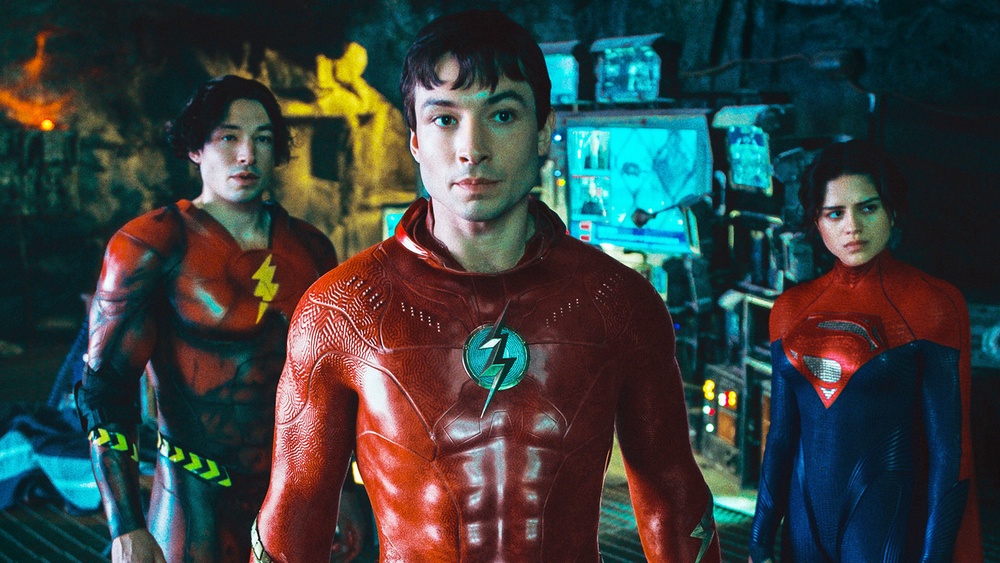 The Flash Used An Unexpected Filmmaking Technique To Clone Ezra Miller