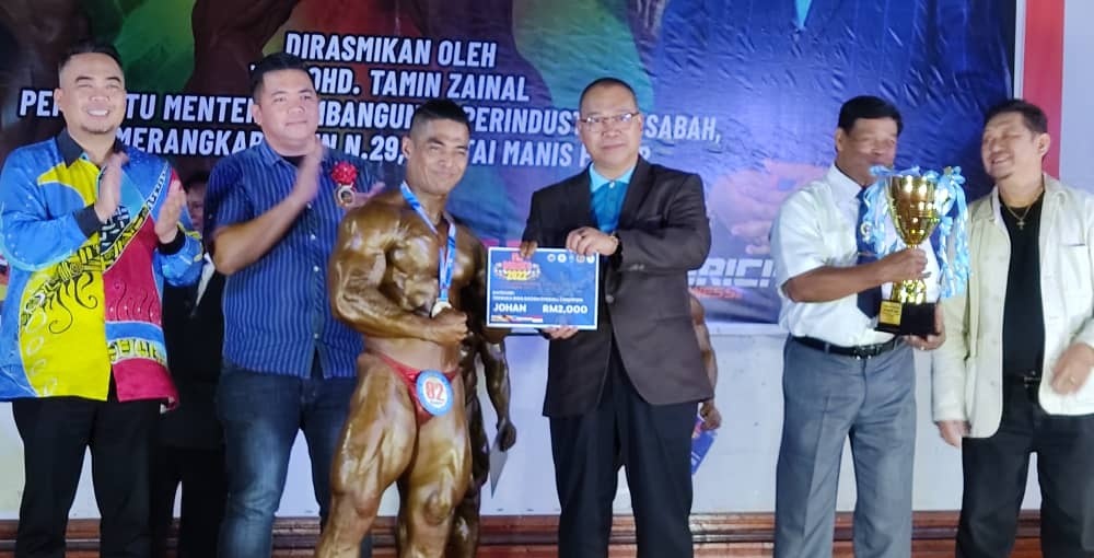 Brunei’s bodybuilder wins Mr Borneo 2022