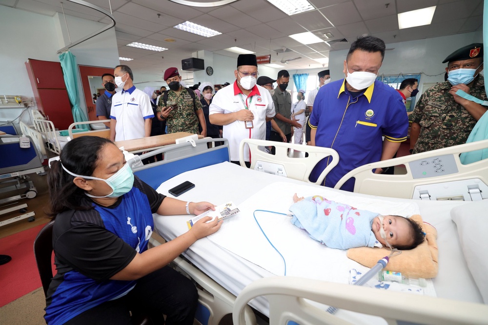 Perlis Raja Muda officiates HDOK’s Tuanku Syed Putra Paediatric Ward