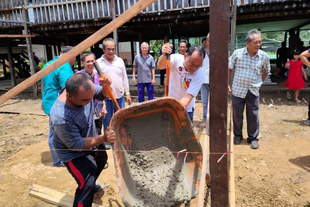 Murum rep officiates groundbreaking ceremony of BEM pastoral centre
