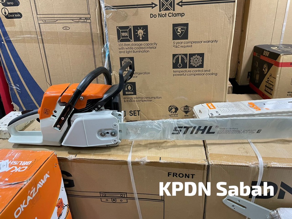 Ministry seizes fake STIHL, Vivo products worth over RM145,000 in Sabah
