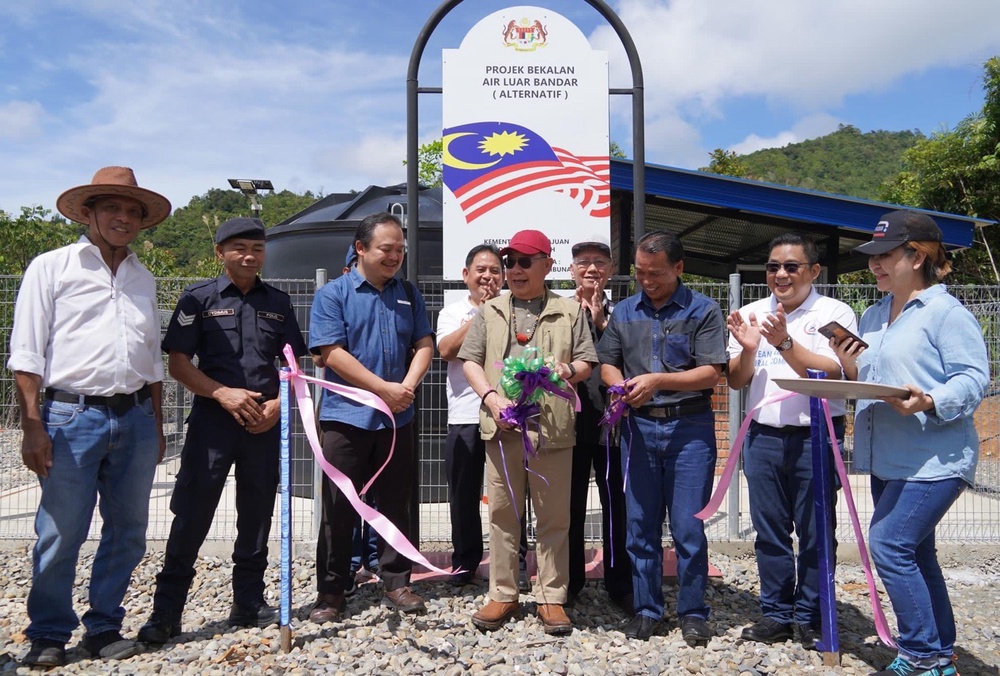 Innovative green technology to supply gravity water in Sabah rural areas