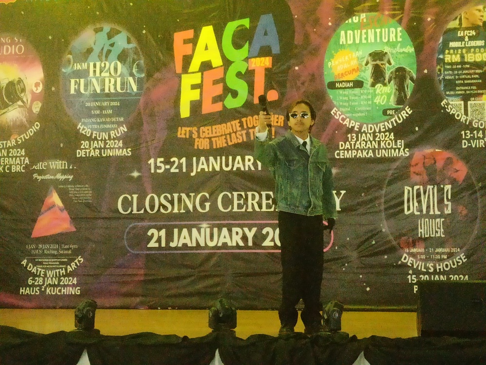 Unimas’ FACA Fest ends on high note with performance by Luqman Podolski