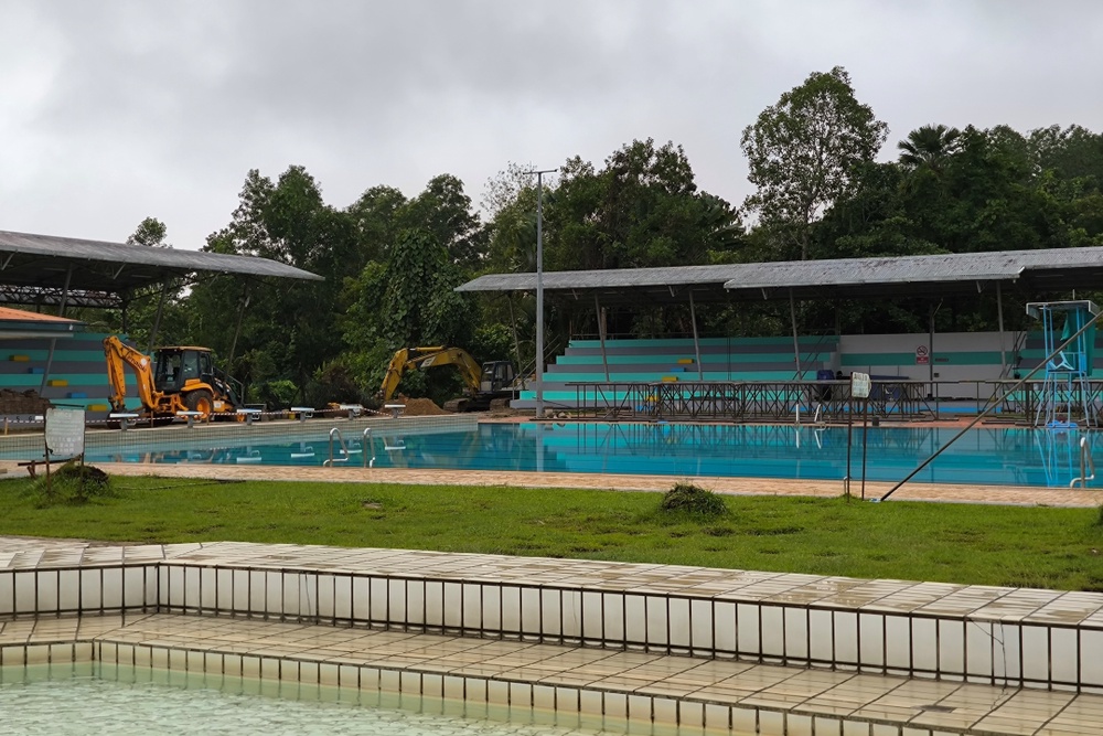 Sibu’s Bukit Lima pool roof project to be ready by mid-May