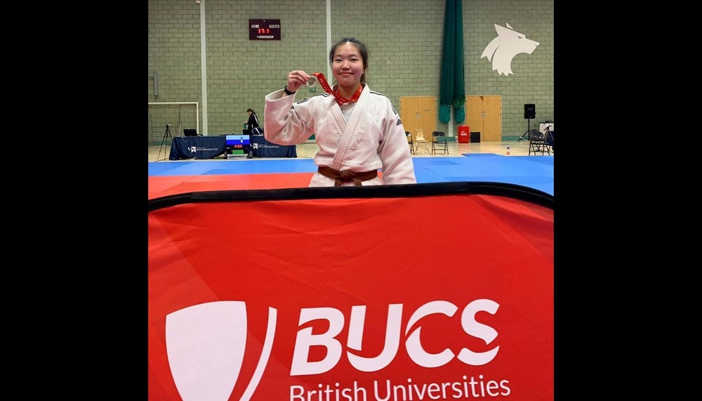 Sarawakian judoka wins British Universities Championship silver medal