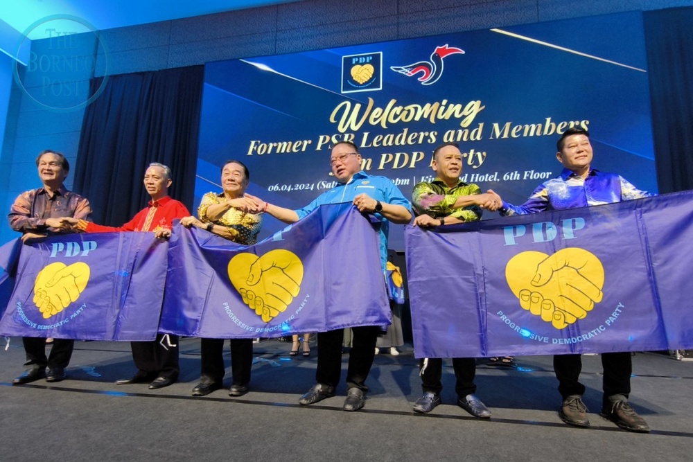 Former PSB leaders, members officially join PDP