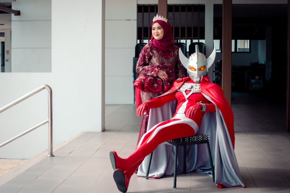 ‘Ultraman Taro’ finds love in Miri